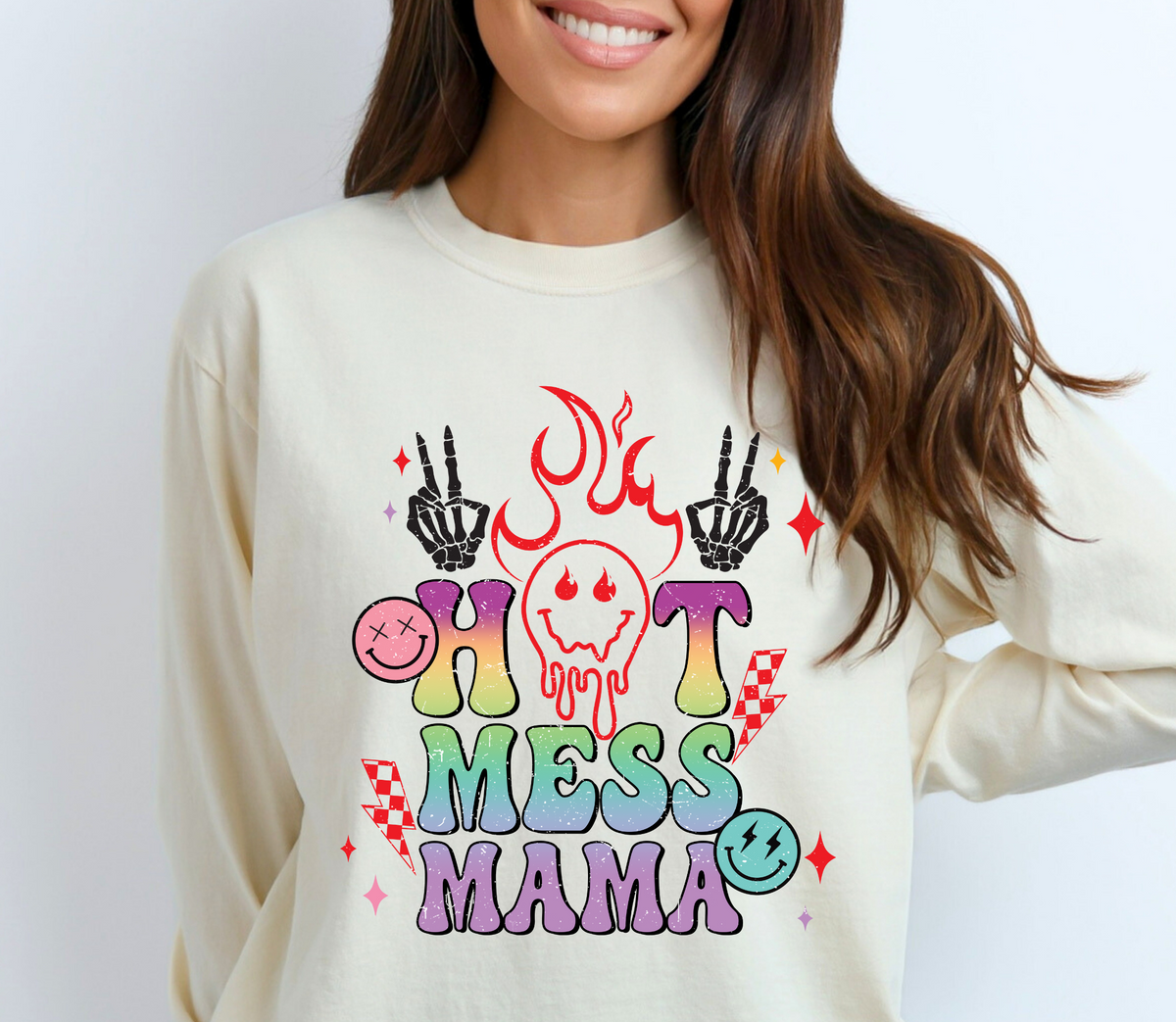 Hot mess mama | Luxury DTF